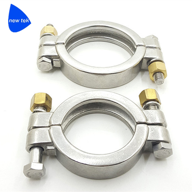 Sanitary High Pressure Clamp with Bolts Stainless Steel SS304 - Buy ...