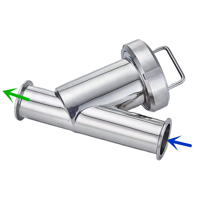 How to mount sanitary stainless steel strainers - NEW TEK