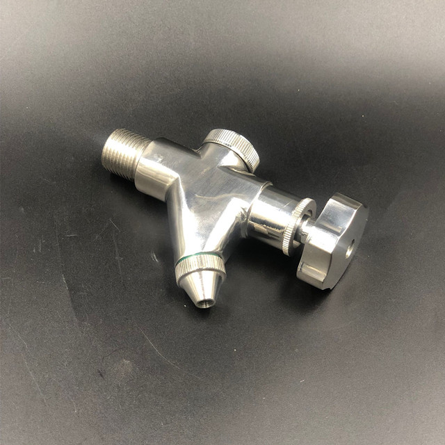 Sanitary Stainless Steel Threaded Level Gauge with Sampling Valve from ...